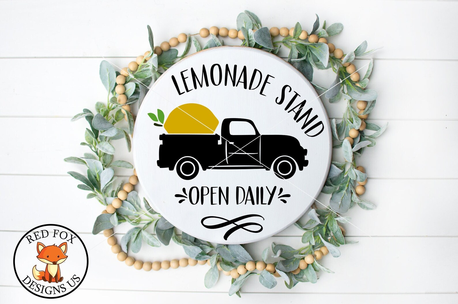 Lemonade Stand SVG Vintage Truck SVG Lemon Farm Sign Rustic - Etsy