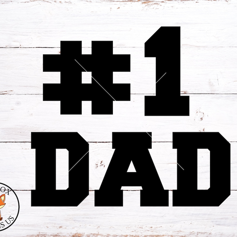 Number 1 Dad - Etsy