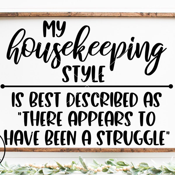 Messy House Sign - Etsy