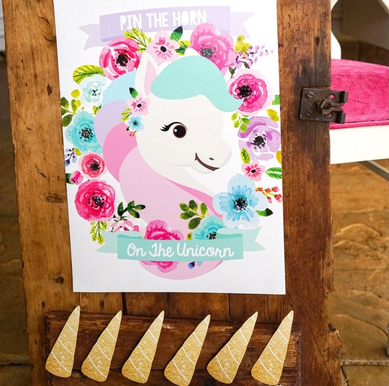 DIGITAL Unicorn Party Pack - Etsy