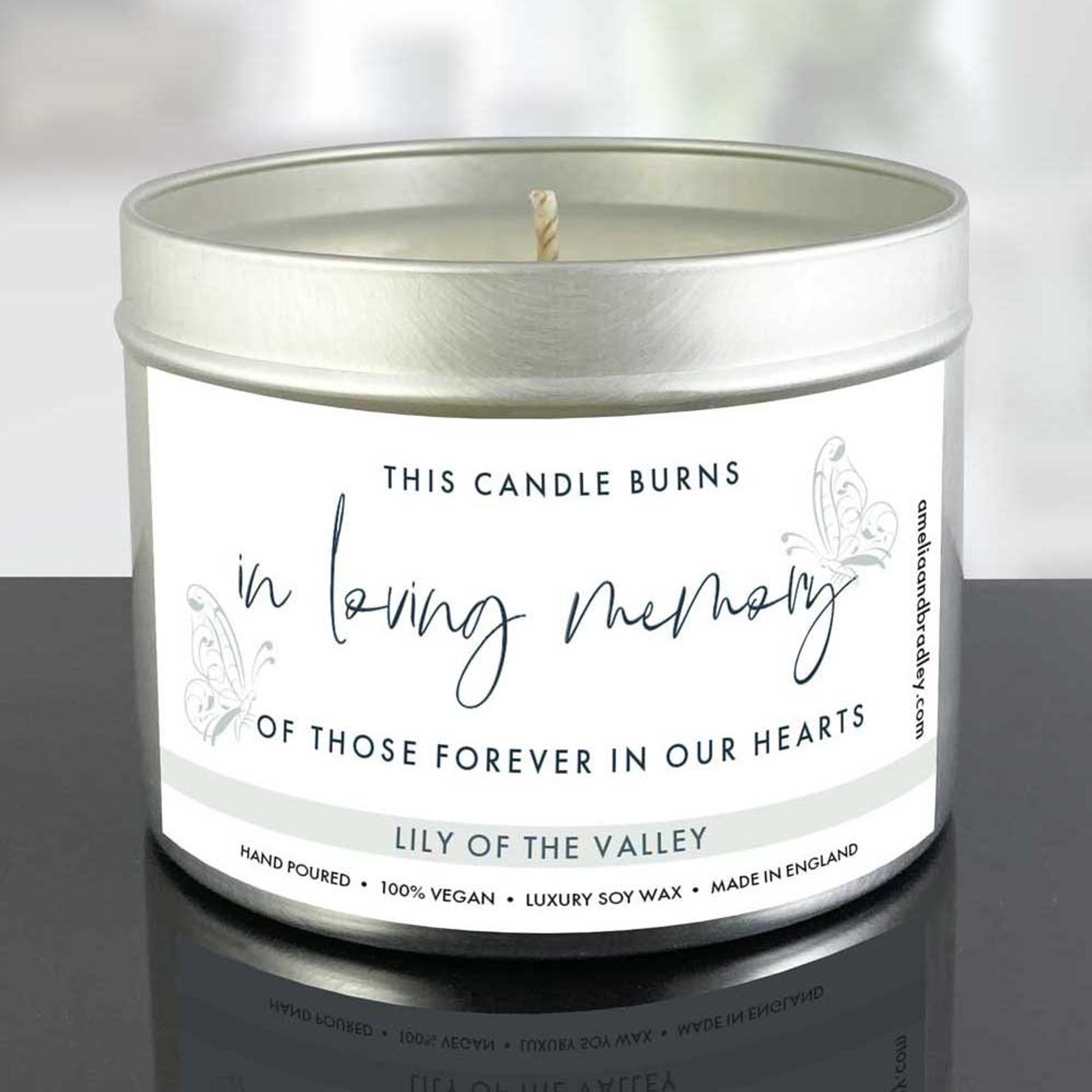 In Loving Memory Candle Memorial Gift Remembrance Candle - Etsy UK