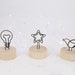 Wooden Photo Hanger, Wooden Clips With String, Wooden Clips Photo ...