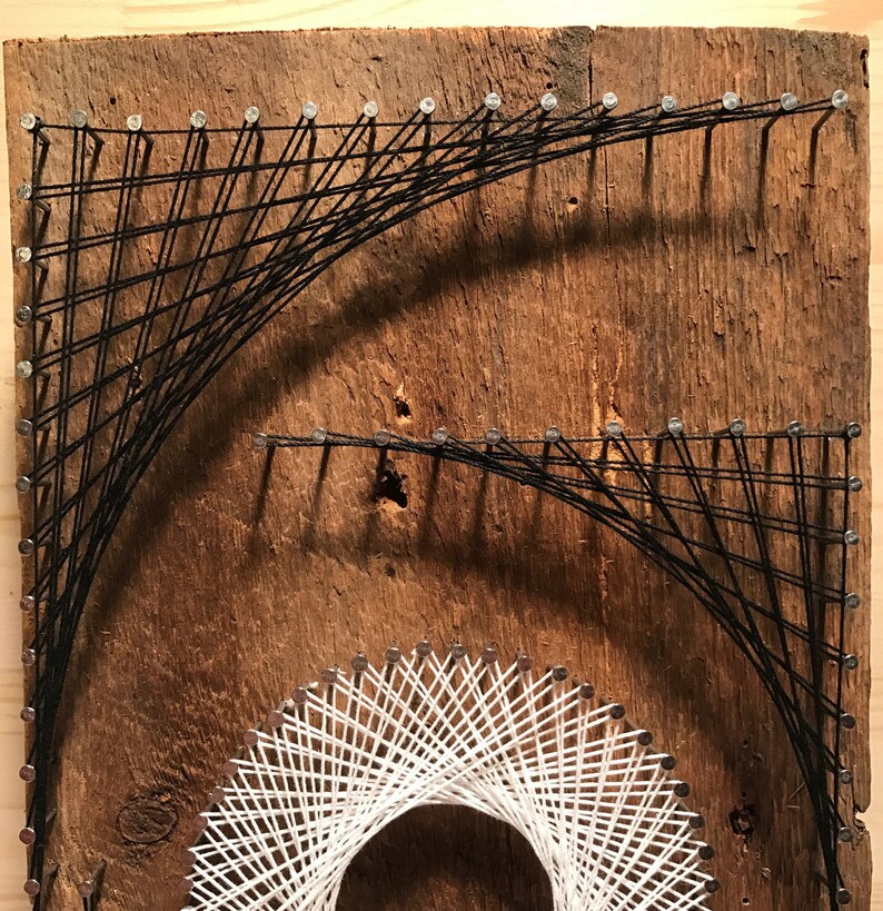 Abstract String Art Decor - Etsy