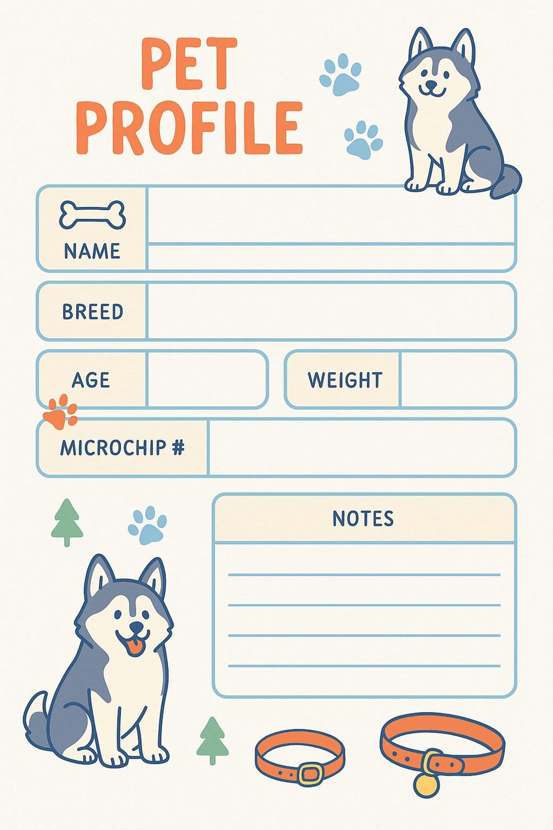 Paws & Plan Pet Care Bundle - Etsy