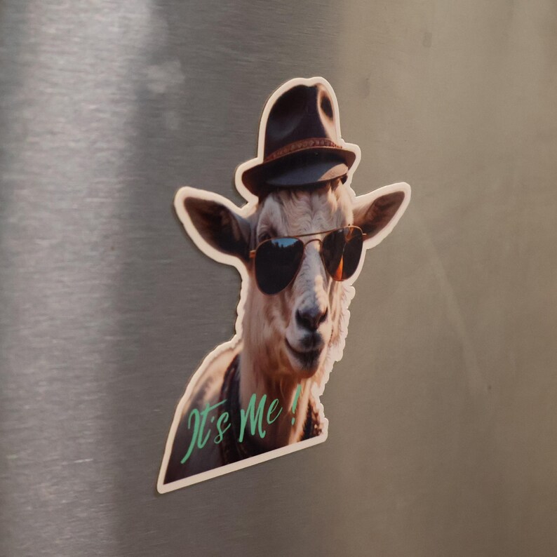 G.O.A.T (greatest of All Time) Magnet or Sticker, Fridge Magnet ...