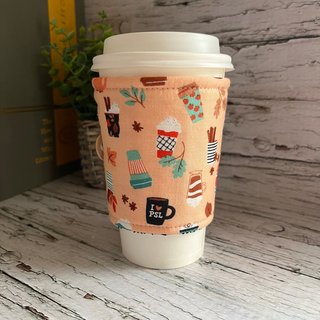 Coffee to Go Pumpkin Spice Latte PSL Coffee Sleeve Cozy Cuff · Coffee ...