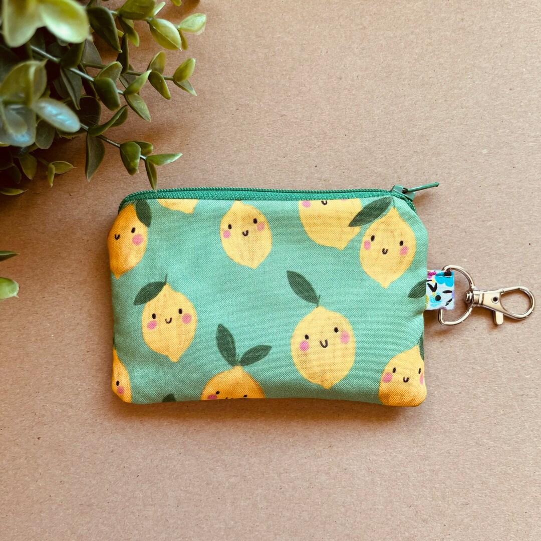 Happy Lemons Coin-pouch · Coin Purse · Mini Wallet Keychain · Small ...