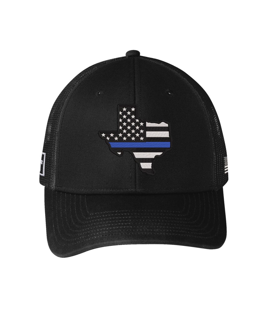 Texas USA Blue Line Map Men's Trucker Hat - Etsy