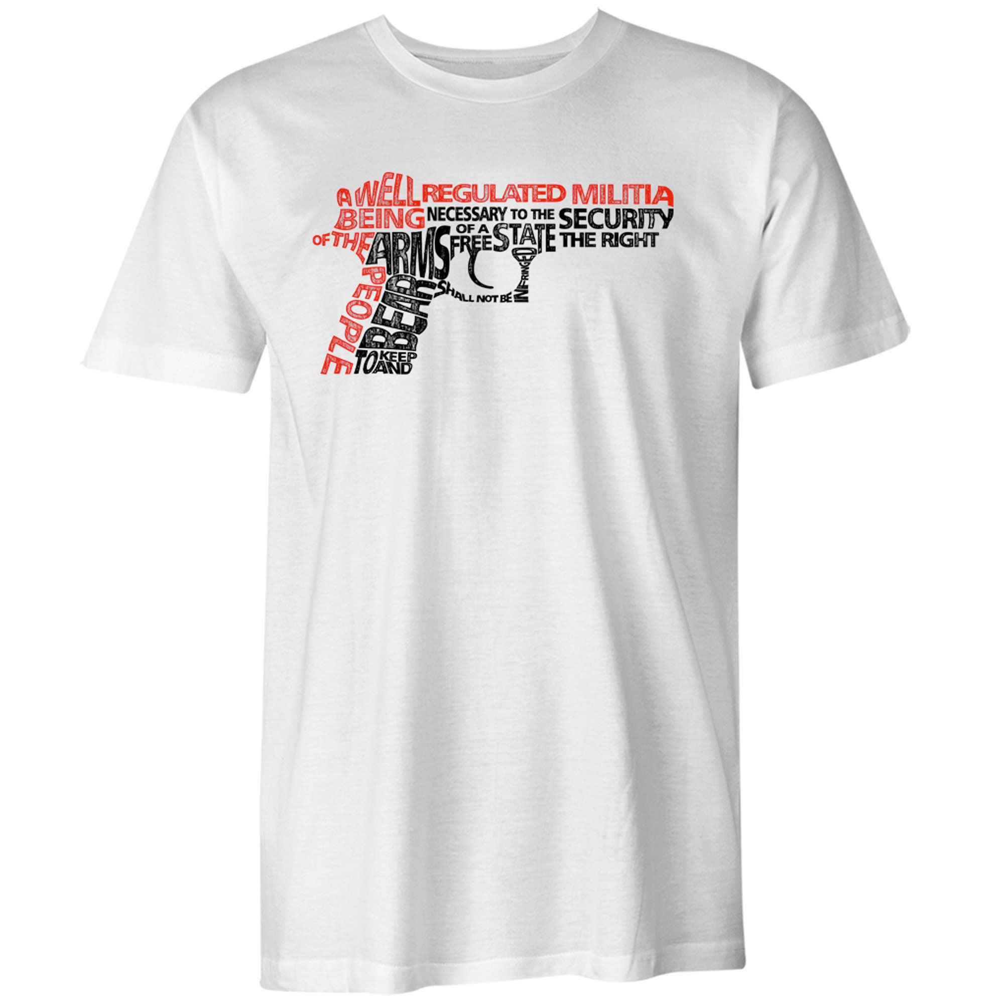 2nd Amendment Gun Rights Pro Gun Pistol Words Men's - Etsy
