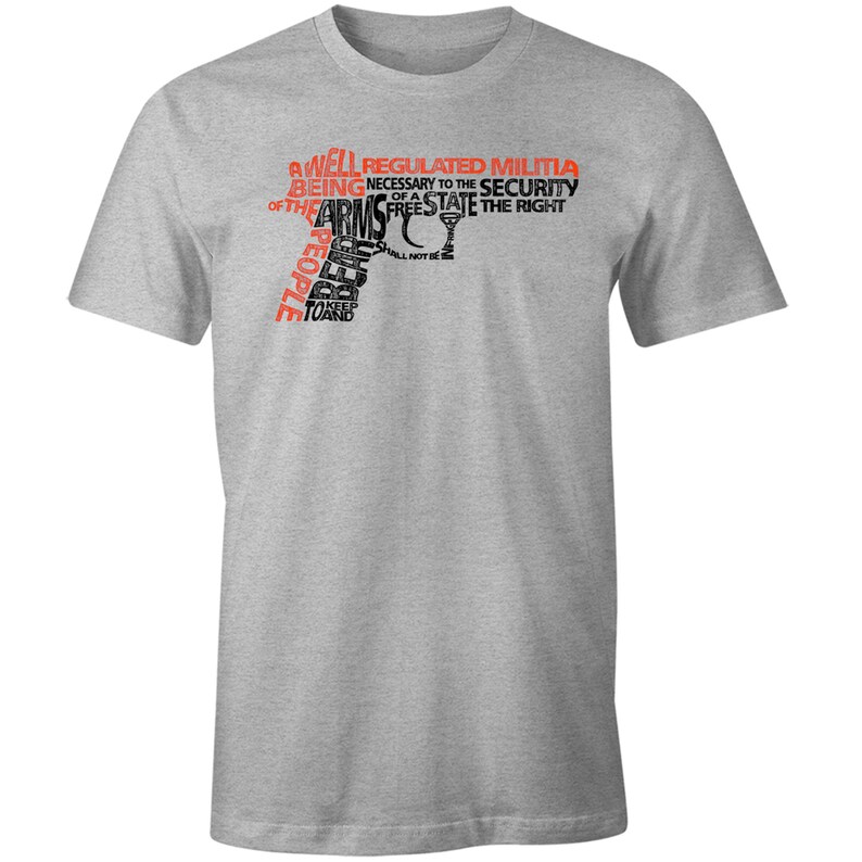 2nd Amendment Gun Rights Pro Gun Pistol Words Men's - Etsy