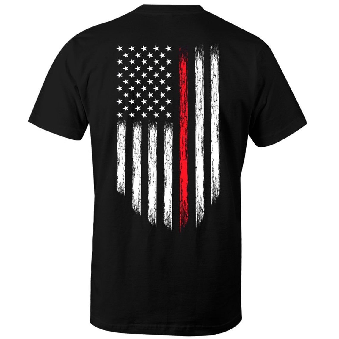 Thin Red Line Firefighter Shirt Firefighters Thin Red Line USA - Etsy