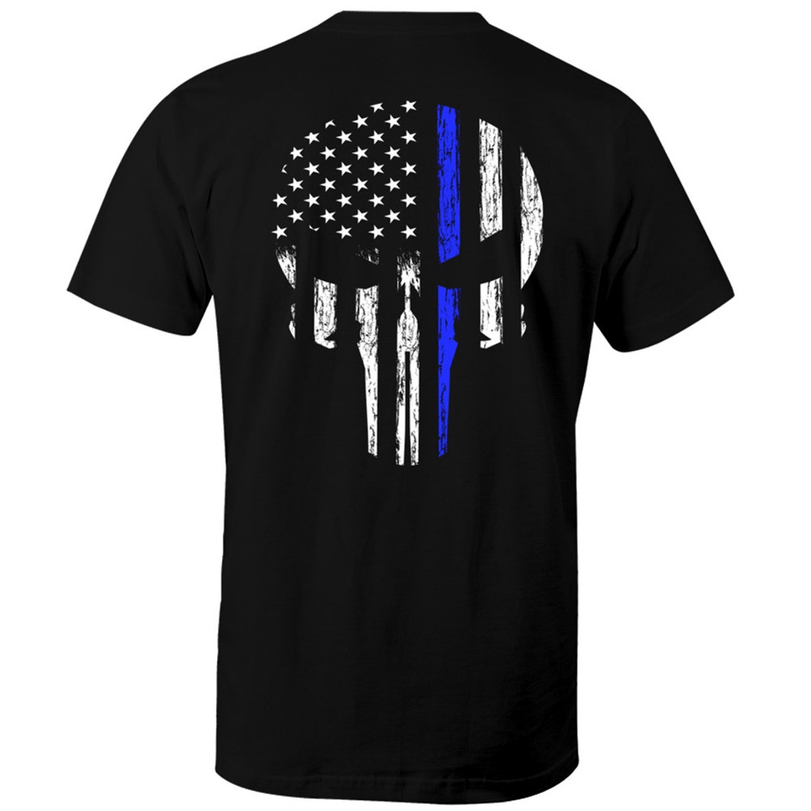 Thin Blue Line Shirt Police Shirt Blue Lives Matter LEO USA - Etsy