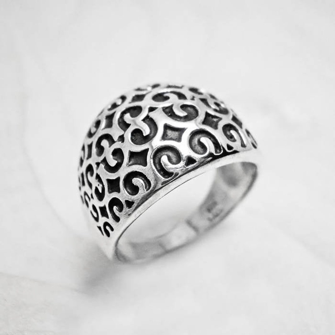 Silver Ring Women Sterling Silver Ring Contemporary Ring - Etsy