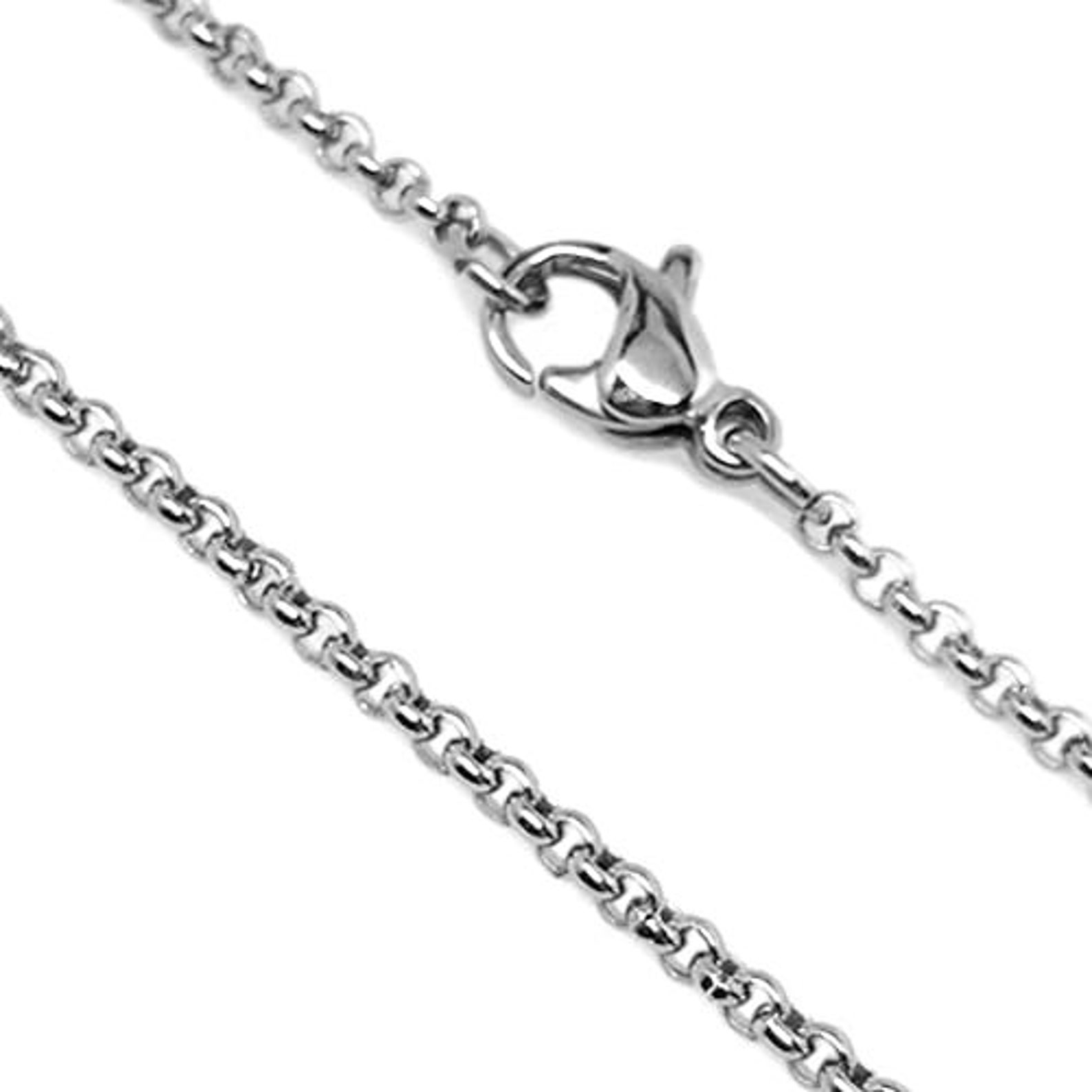 Sterling Silver Chain Silver Rolo Chain Men Rolo Chain - Etsy