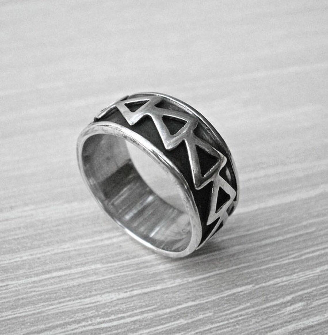 Mens Sterling Silver Ring Silver Band Men Mens Wedding Band - Etsy