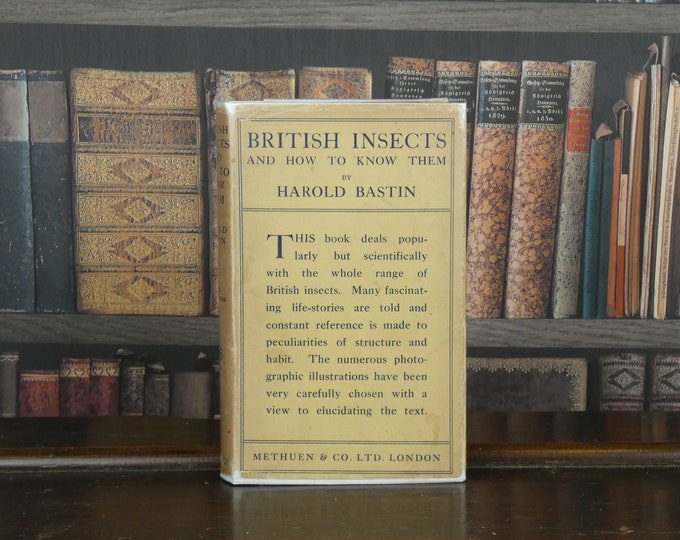 British Insects and How to Know Them - Harold Bastin - Vintage Book - Etsy