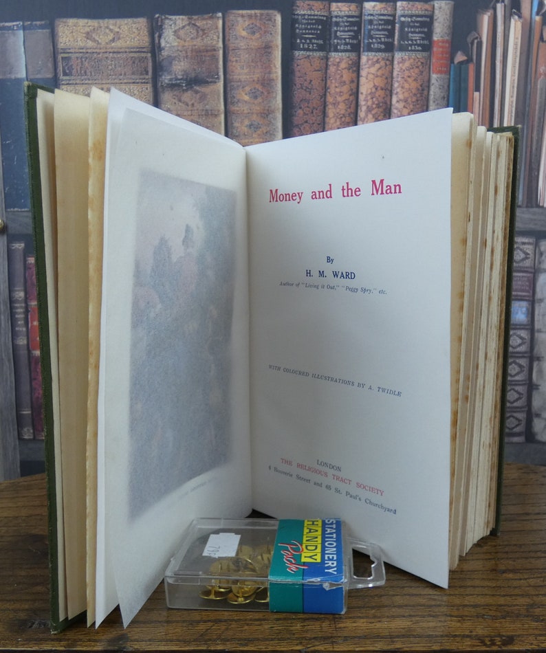 Money and the Man H M Ward Antique Novel Antique Book - Etsy Australia