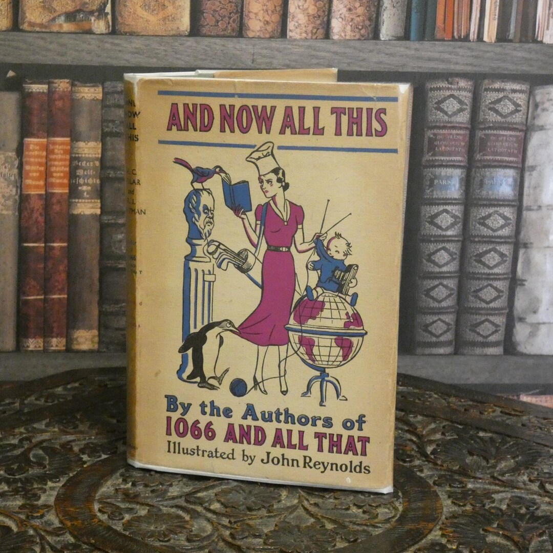 And Now All This: Vintage Humor Book, 1950 - Etsy