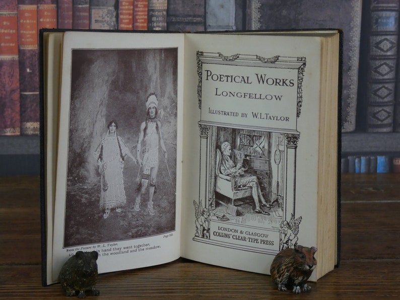 Poetical Works - Longfellow - Vintage Book - Poetry - Etsy