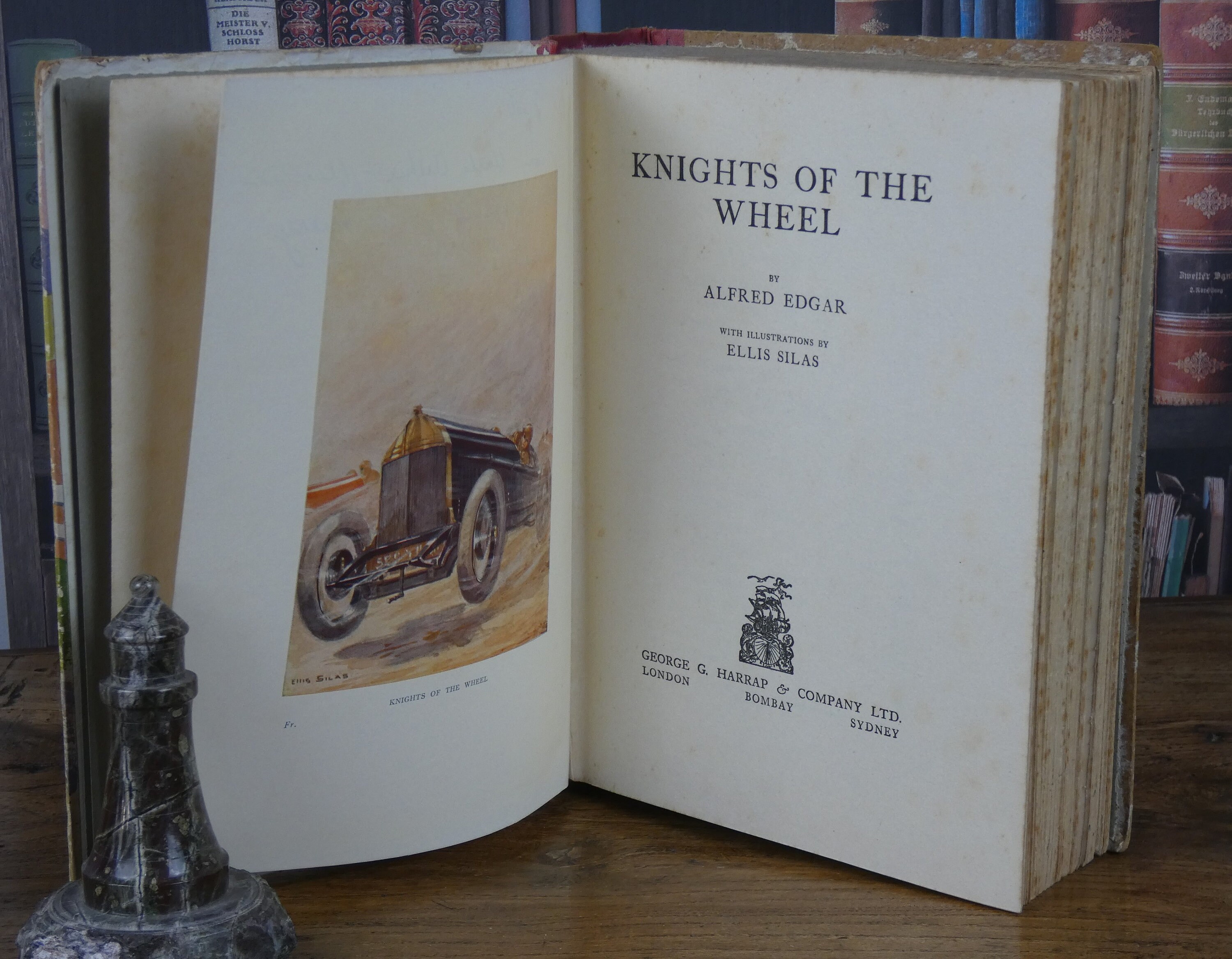 Knights of the Wheel - Alfred Edgar - Ellis Silas - Vintage Children's ...