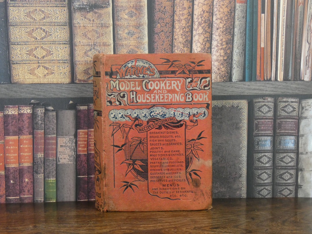 Warne's Model Cookery and Housekeeping Book - Antique Book - Vintage ...