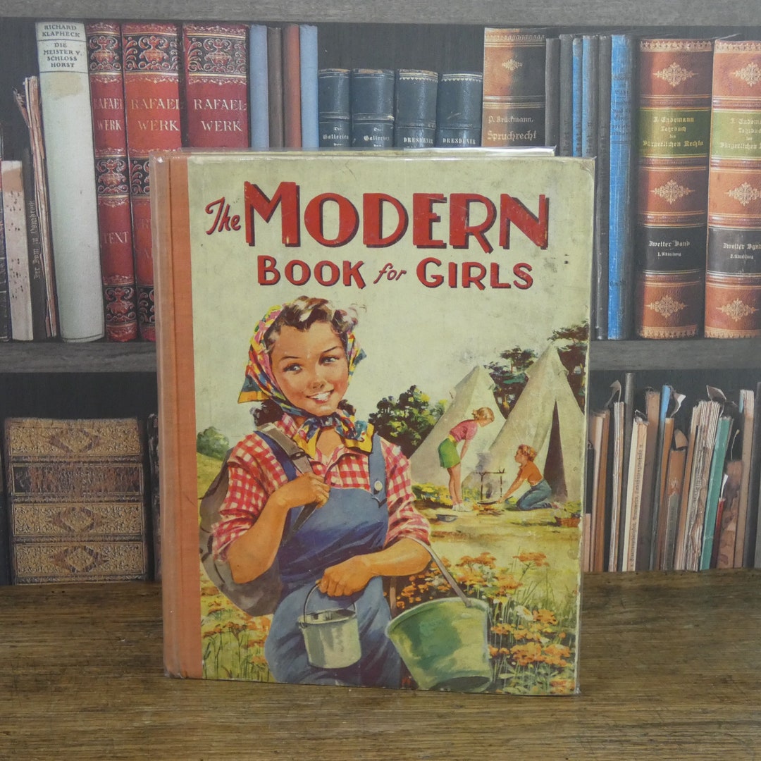 The Modern Book for Girls Vintage Children's Book 1940s Book - Etsy