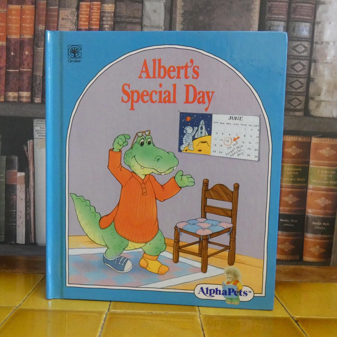 Vintage Alphapets Children's Book: Albert's Special Day - Friendship ...