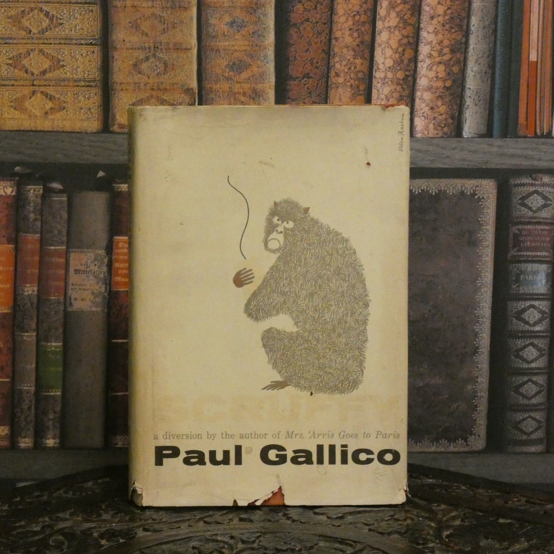 Scruffy - Paul Gallico - Vintage Novel - Signed - 1960s - Vintage Book ...