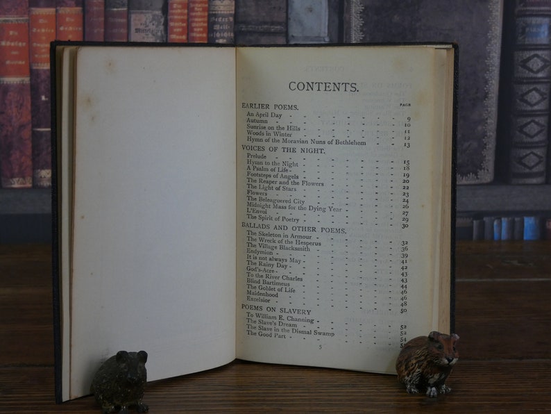 Poetical Works - Longfellow - Vintage Book - Poetry - Etsy