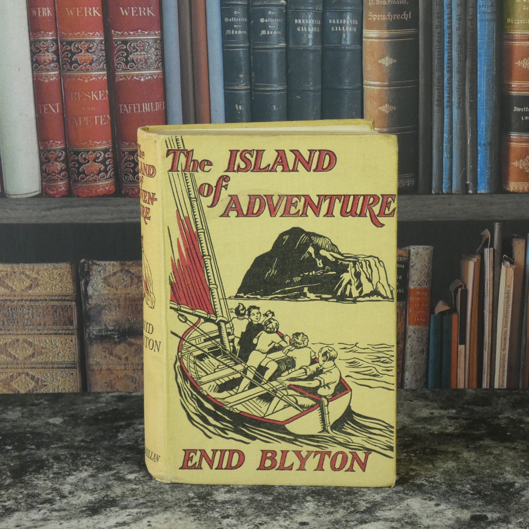 The Island of Adventure Enid Blyton Stuart Tresilian Macmillan 1950 - Etsy