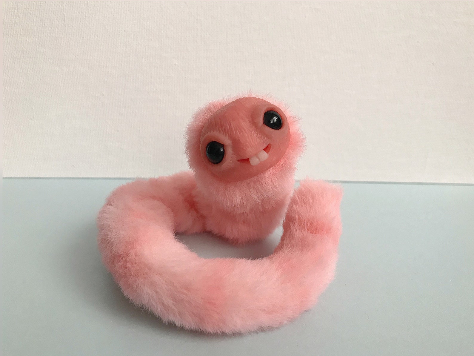 Worm ART Doll fantasy creature miniature toy worm Collectible | Etsy