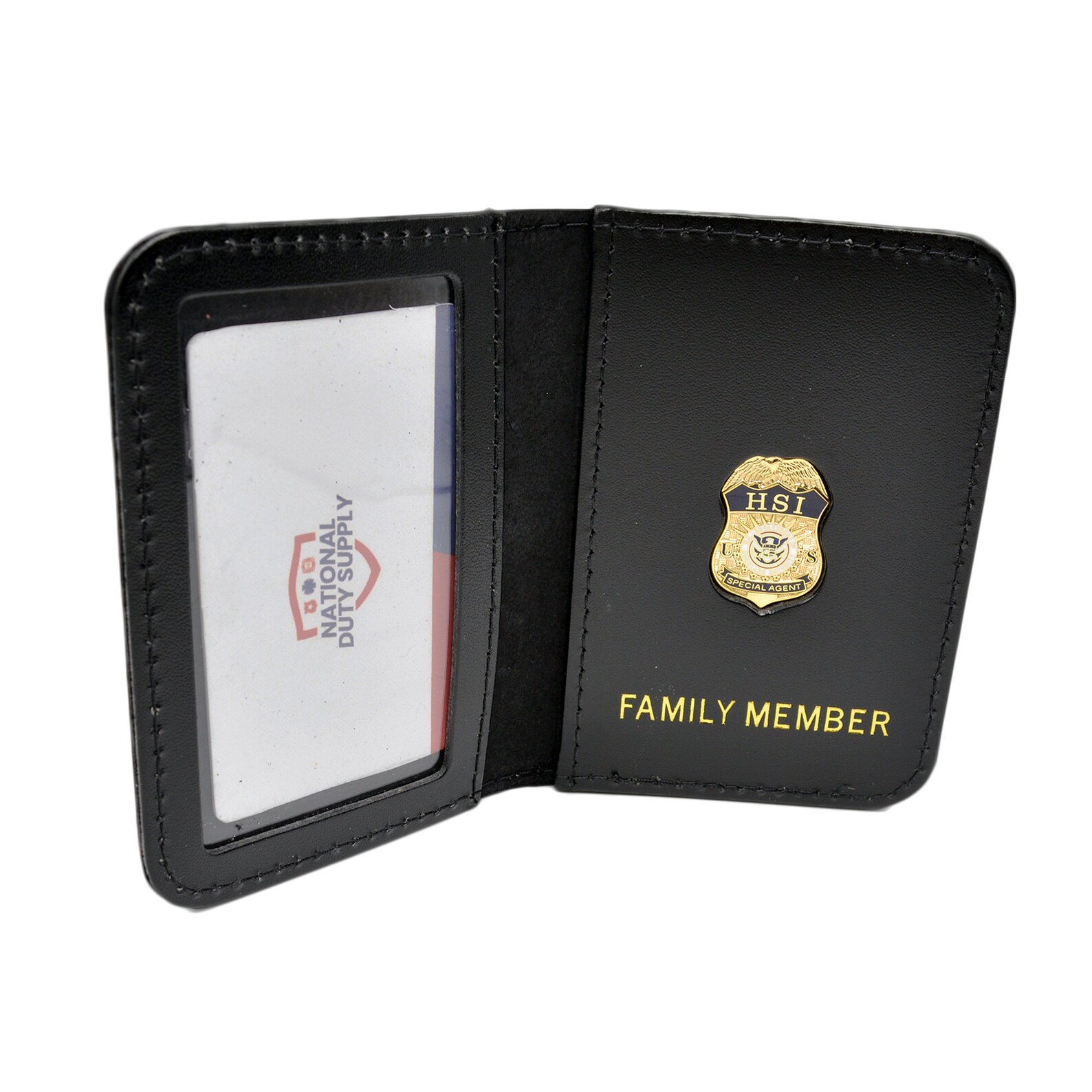 HSI Special Agent Family Member ID Wallet Leather License Case - Etsy