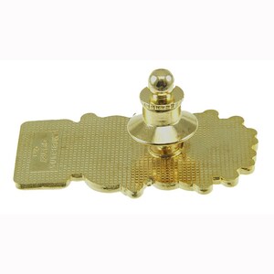 25 Locking Ball Top Tie Tac Pin Backs Clutch Clasp Fastener Gold or ...