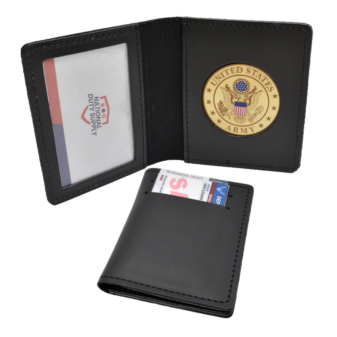 US Army CAC Card Carrier Credit Card Case - Outside Credit Card Slots ...