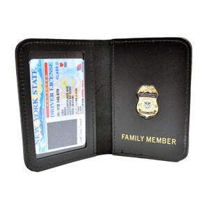 HSI Special Agent Family Member ID Wallet Leather License Case Custom ...