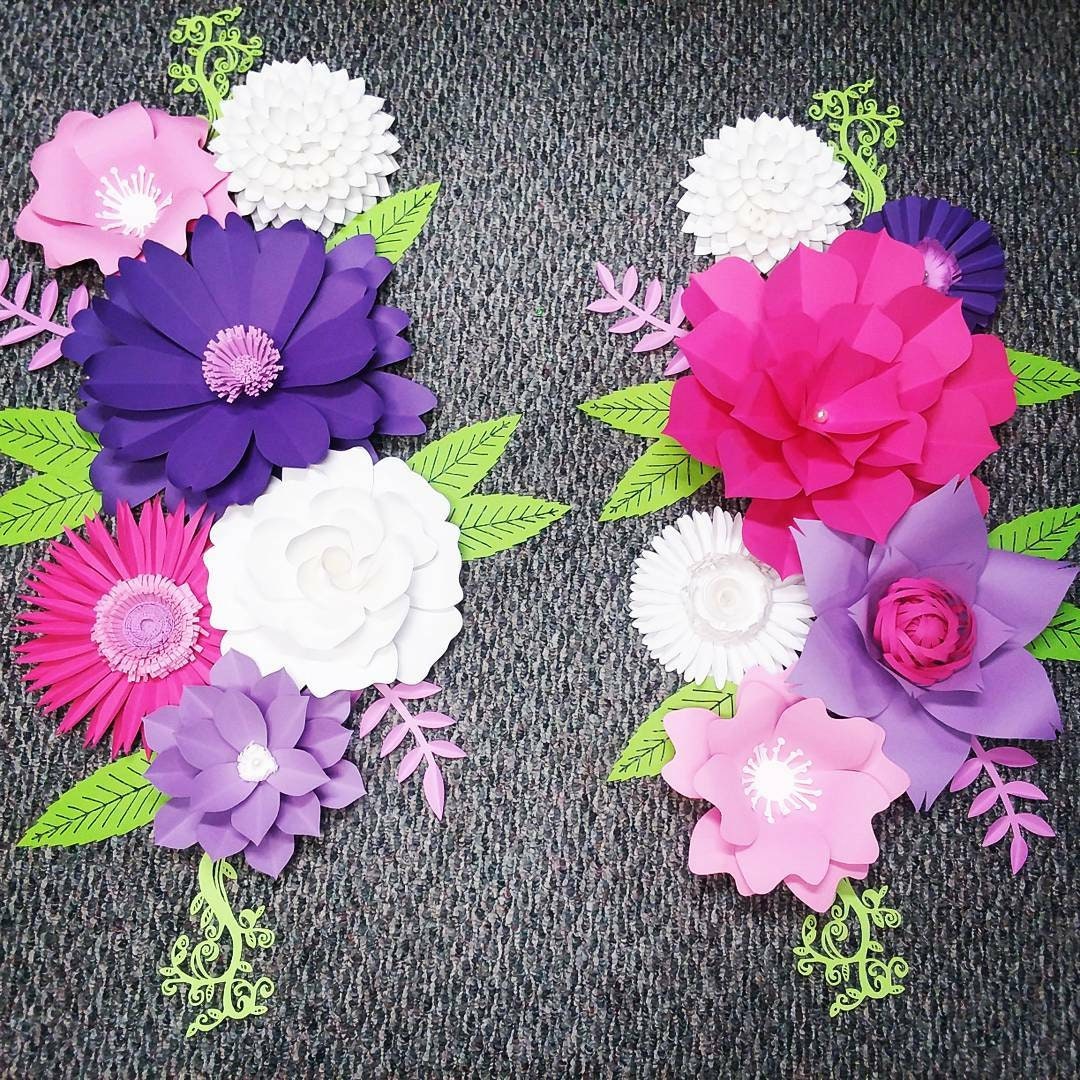 Giant Paper Flowers Paper Wall Flowers Paper Flower for - Etsy