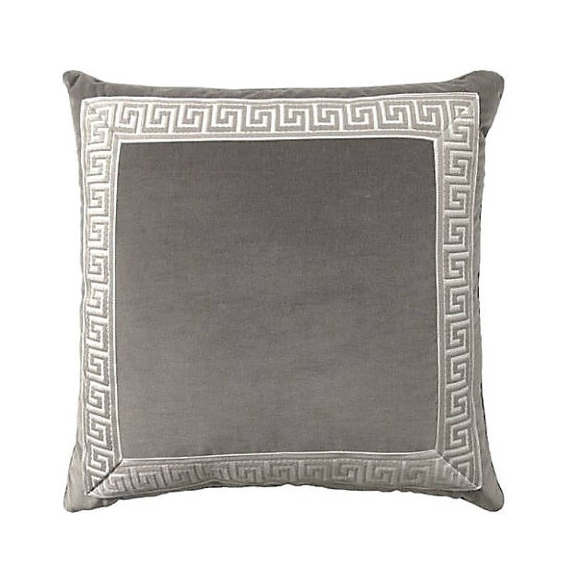 Velvet Greek Key Pillow - Etsy
