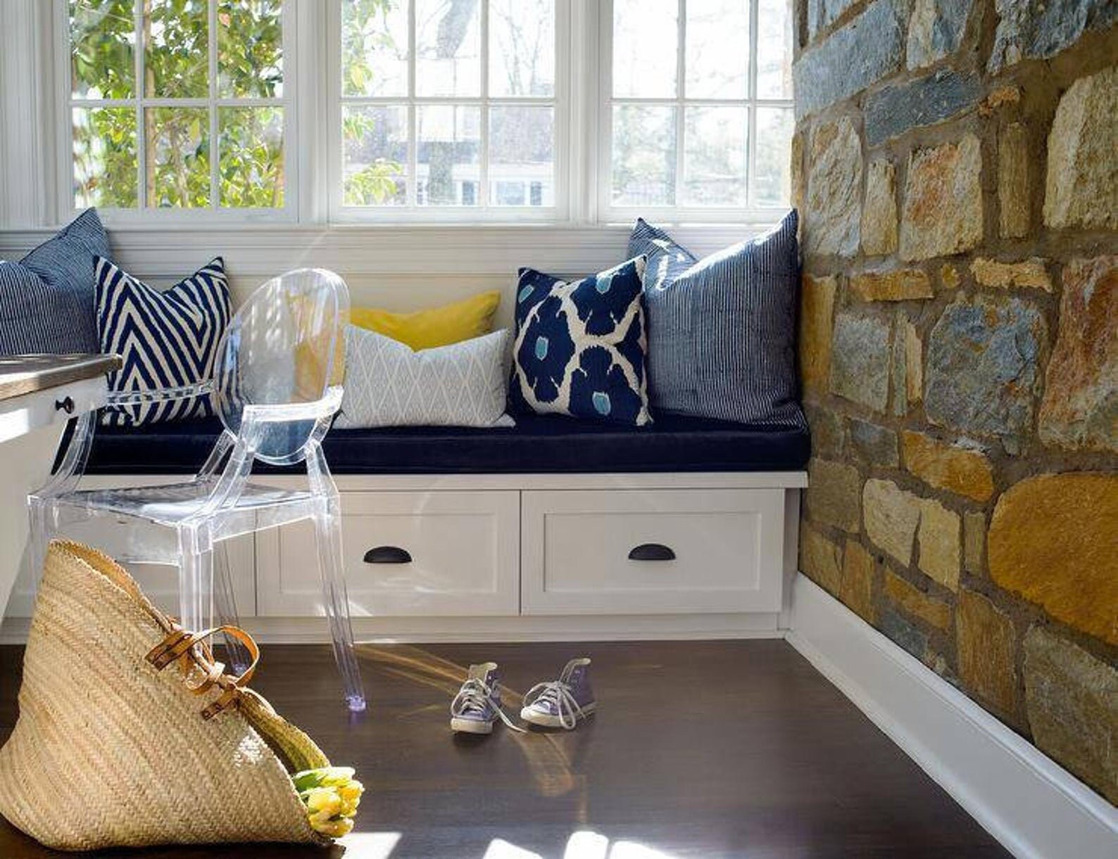 Designer Bench Cushion Cover Soft Washable Velvet Piping - Etsy
