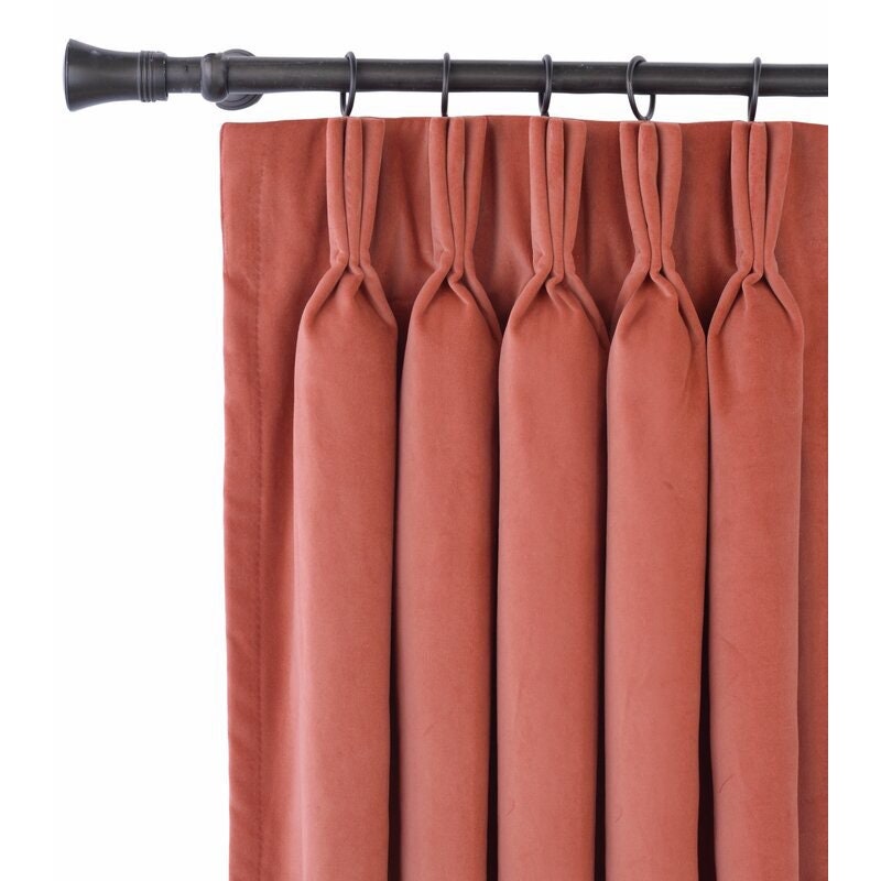 Coral Curtains - Etsy