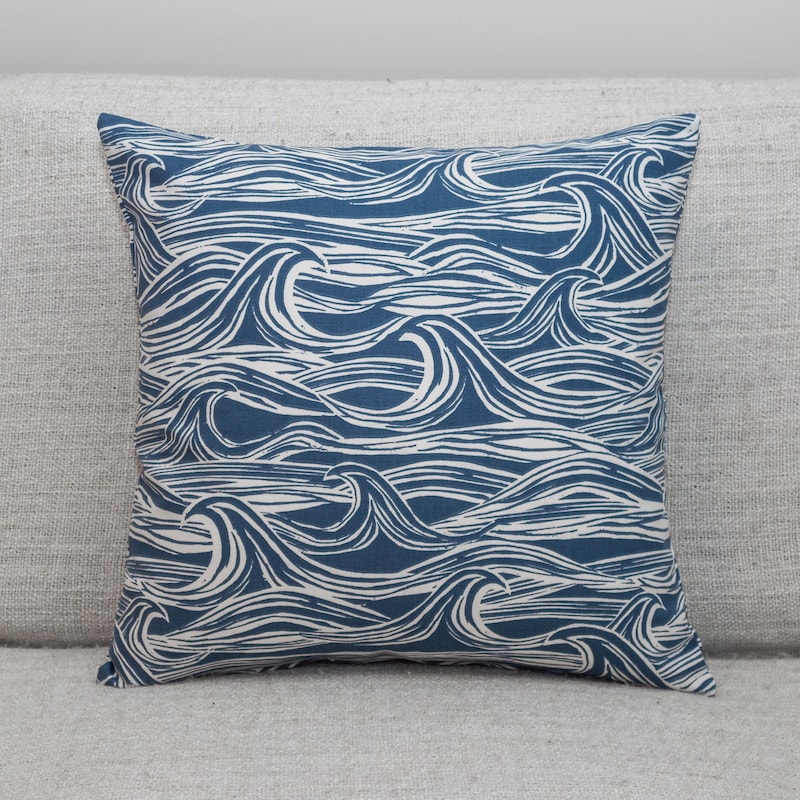Cushion Wave Design - Etsy UK