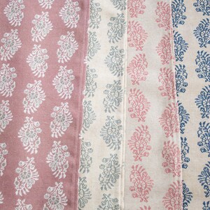 Hidcote Table Runner in Dusky Rose Pink. Cottagecore Style Dinner Party ...