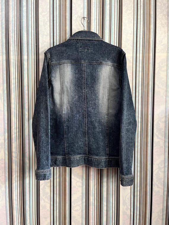 RARE!!VTG morgan homme 10th anniversary denim elastic… - Gem