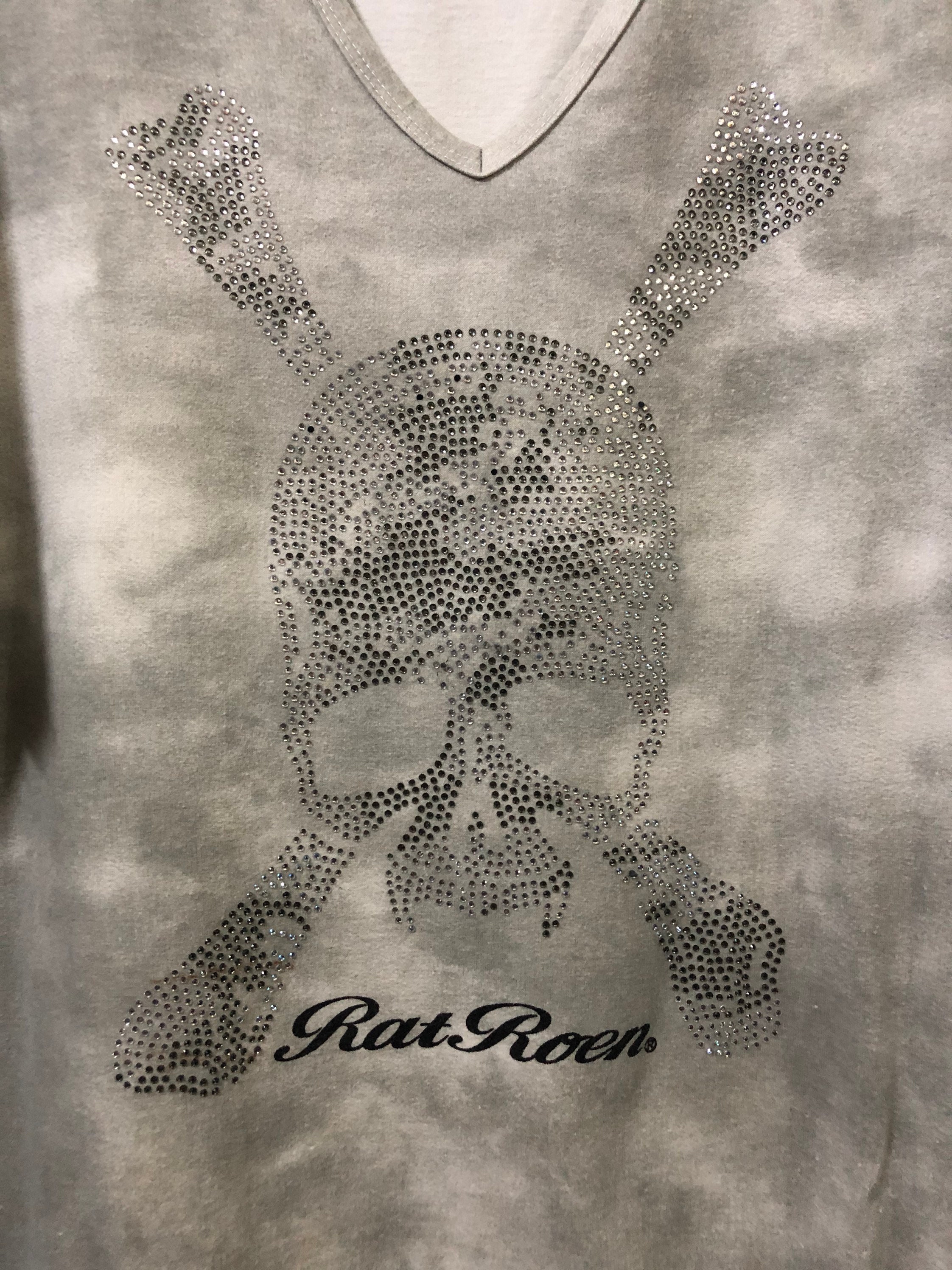 RARE VTG Rat Roen Bling Bling Big Logo Spell Out Japanese Designer V ...