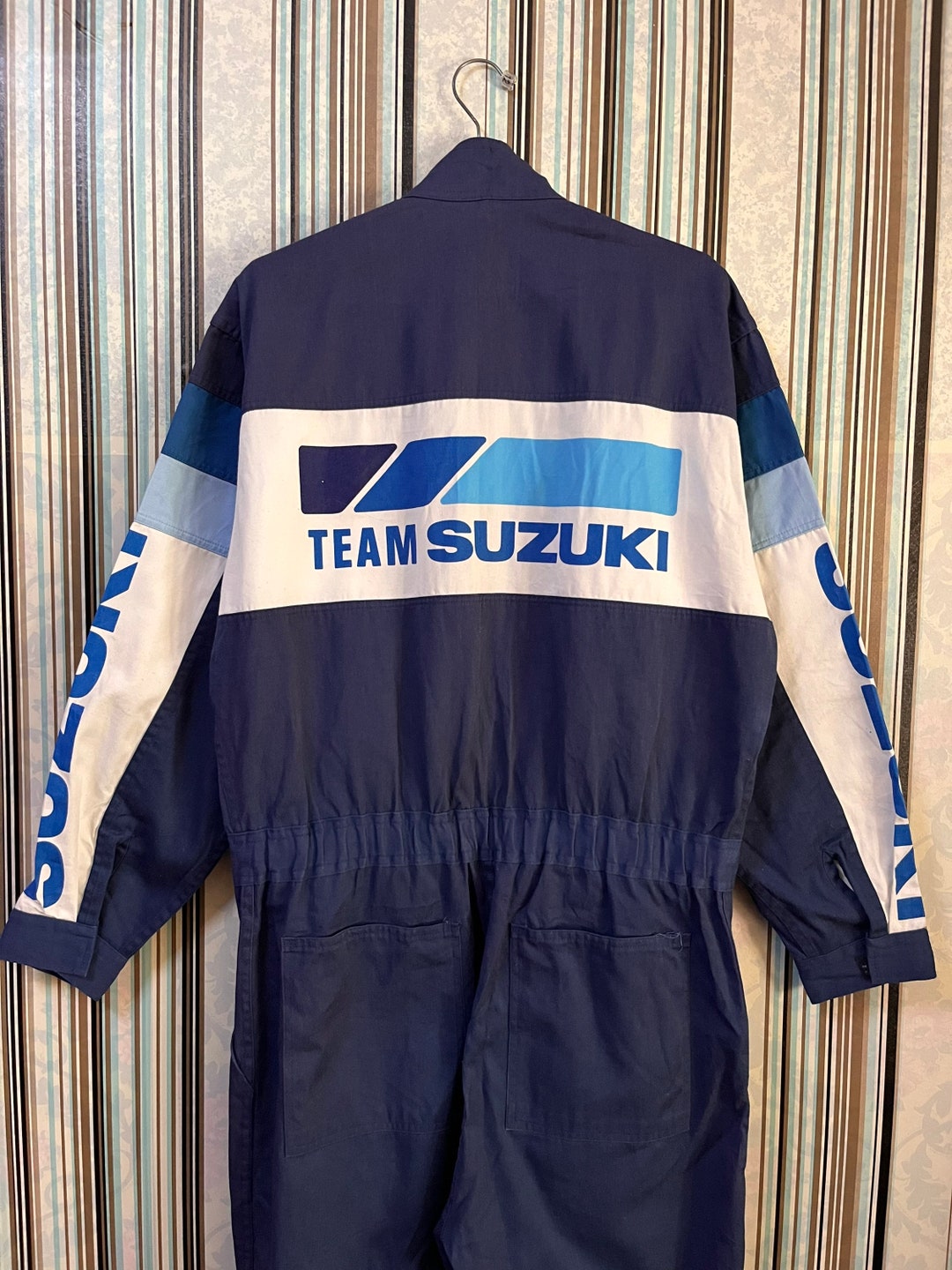 MEGARARE!!VTG Suzuki Original Apparel Team Suzuki Overall Sport ...