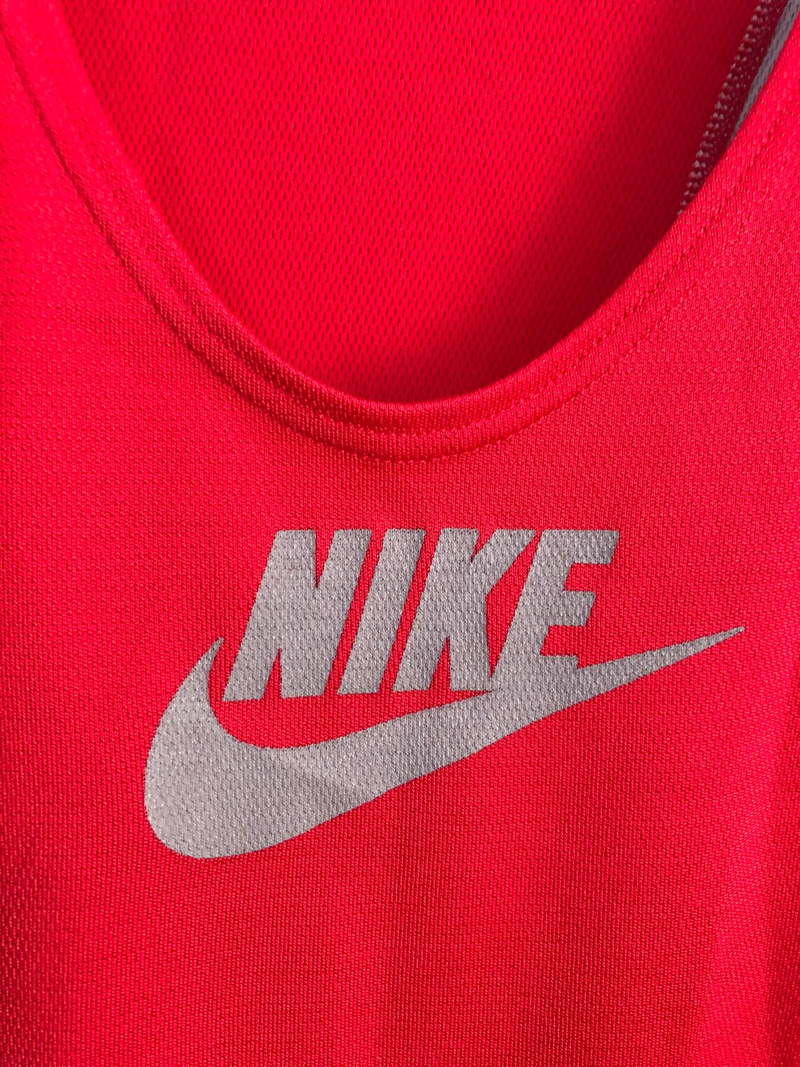 VTG 80s NIKE Swoosh Three Tone Flash Singlet Made in Japan Large #677 ...