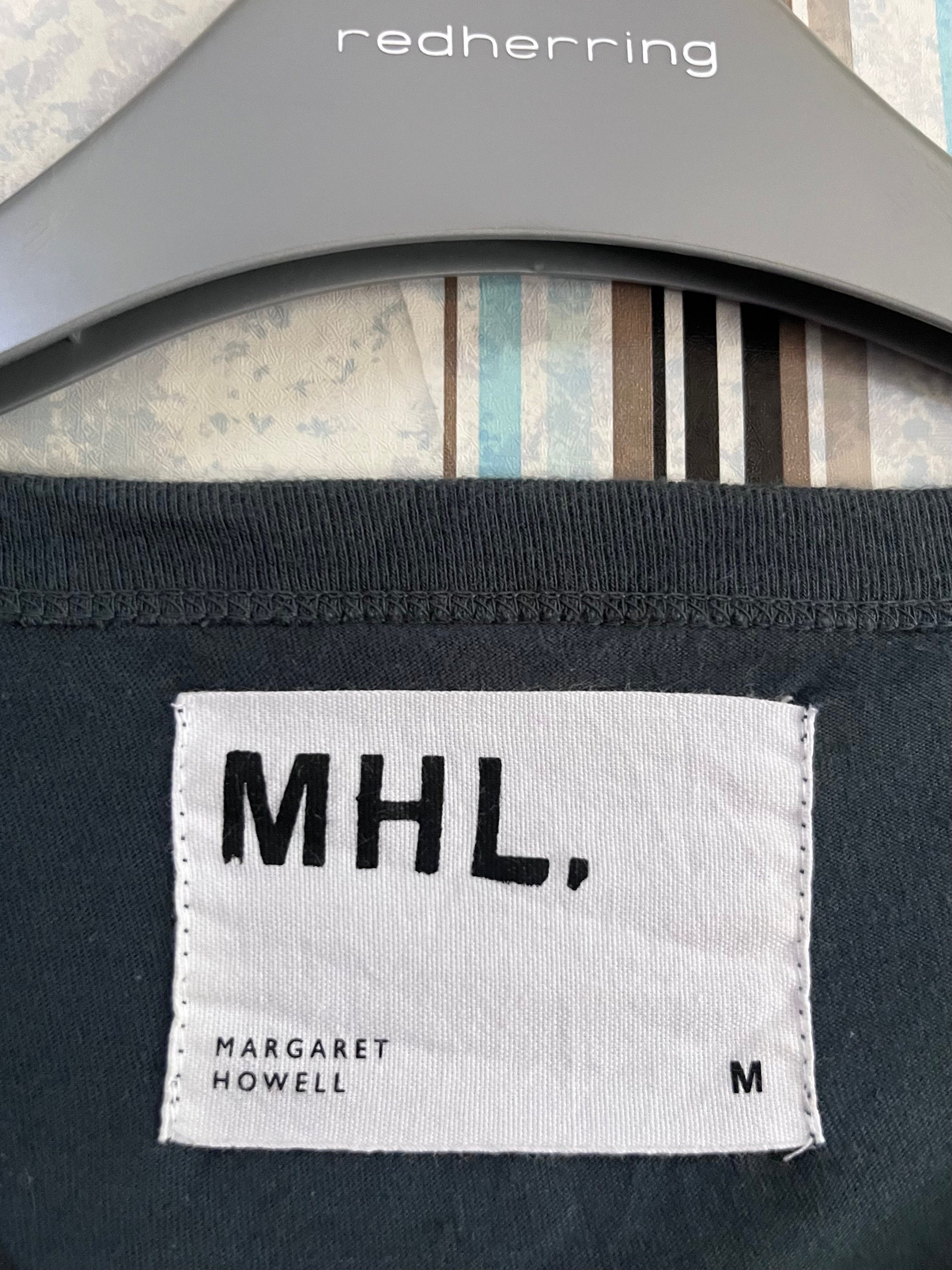 RARE!!VTG Mhl Margaret Howell Pocket Tee Plain Ringer Green #F3 - Etsy