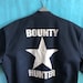 RARE!!VTG Bounty Hunter Bomber Jacket Red Kap Mexico Hikaru Iwanaga ...