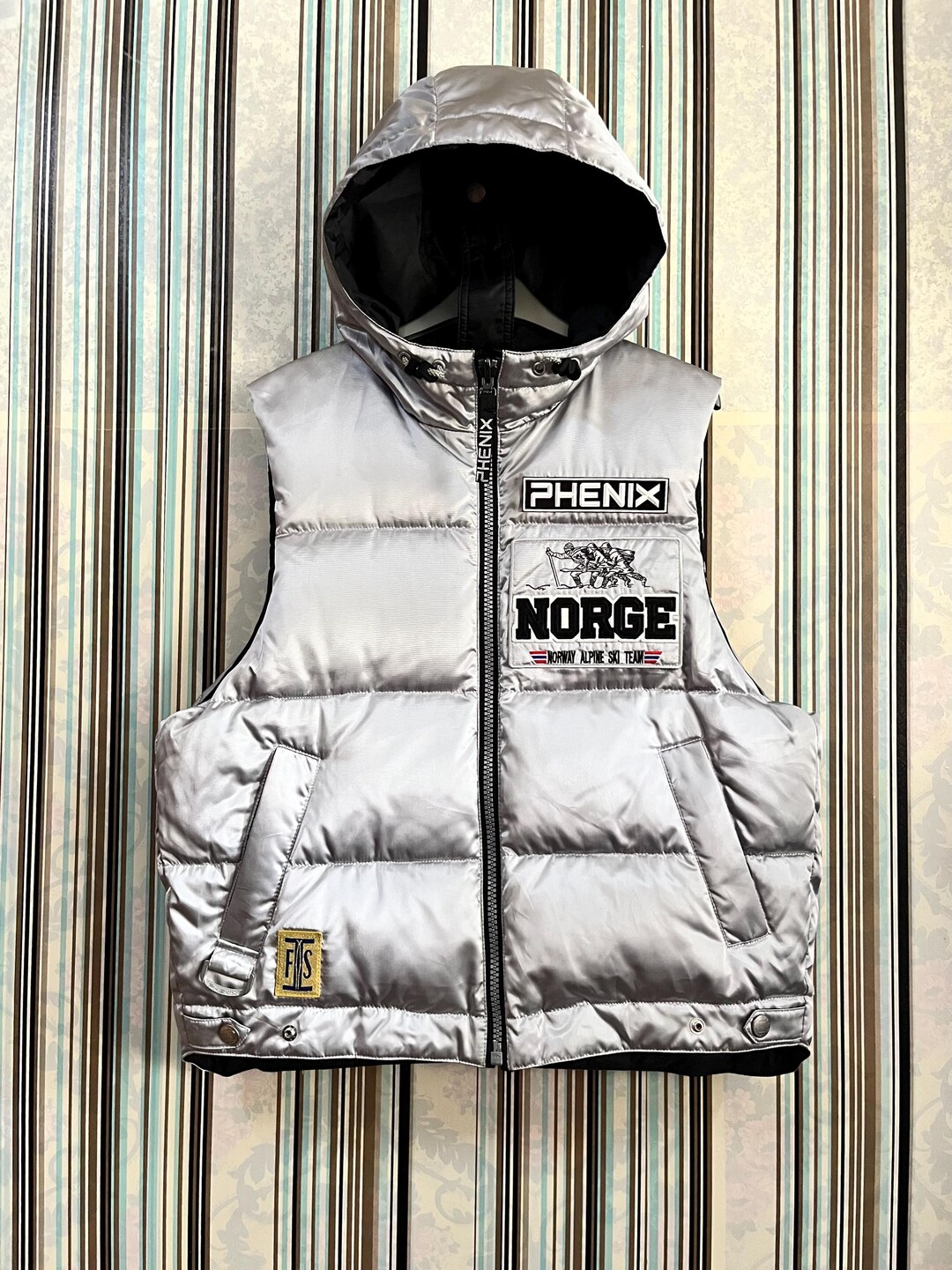 MEGARARE!!VTG NORGE Official International Ski Federation Phenix Puffer ...