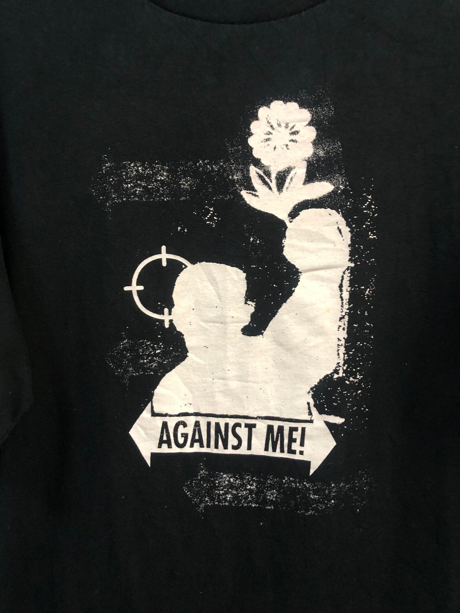 SALE!! VTG Against Me! Against Me Rock Band 1997 Punk Rock Pop Large ...