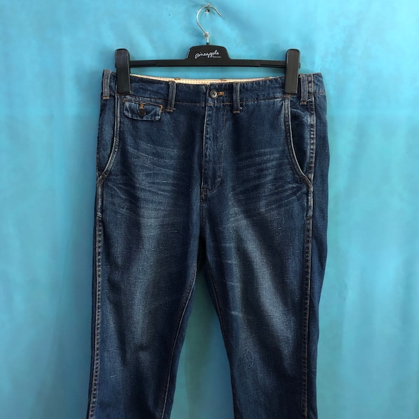 Three Quarter Jeans - Etsy